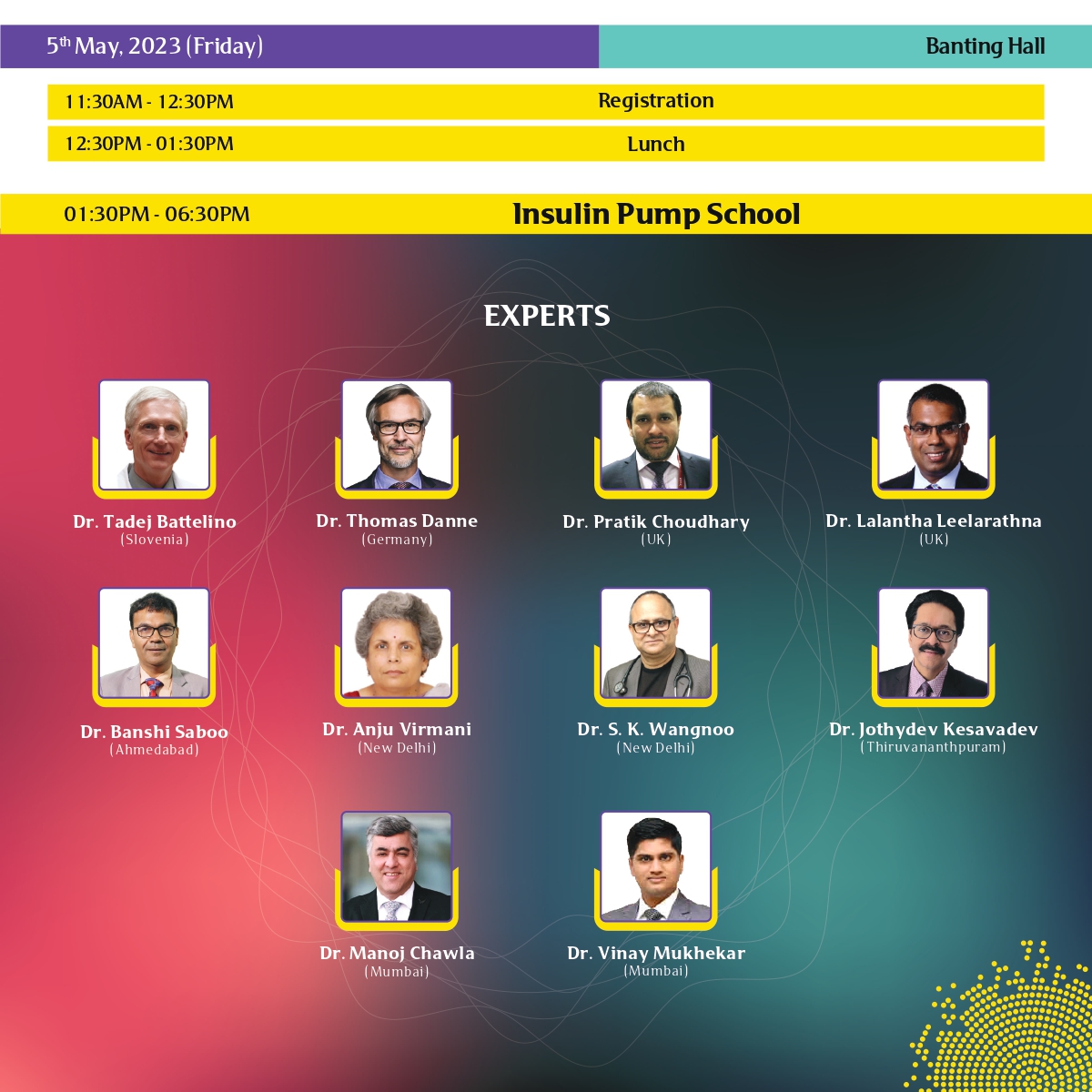 Scientific Program | DTECH Conference 2023 - World Congress of Diabetes ...